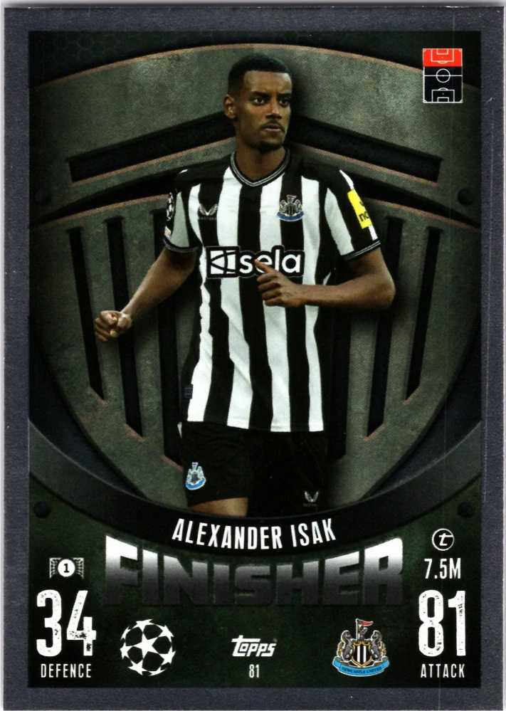 Alexander Isak - Finisher | TCG karty | Sběratelské kartičky